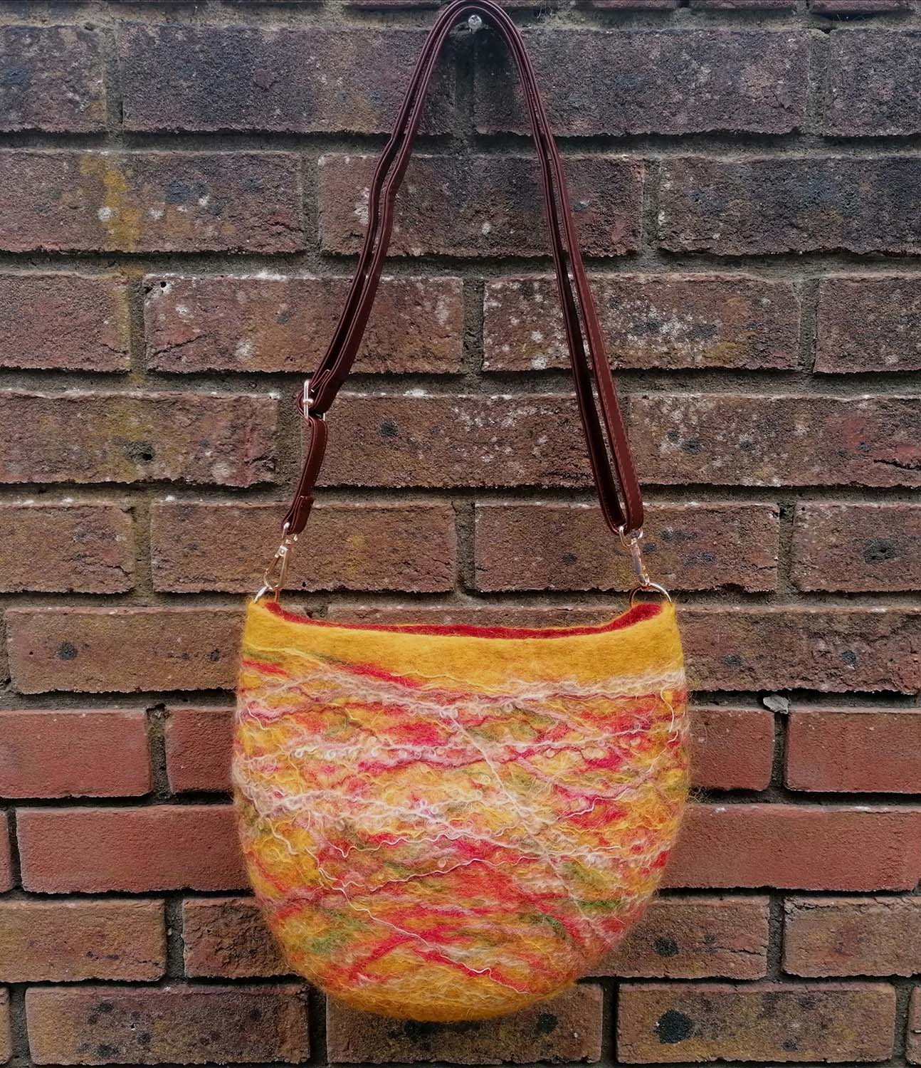Handmade Handbags - Valerie's Natural Felt Designs